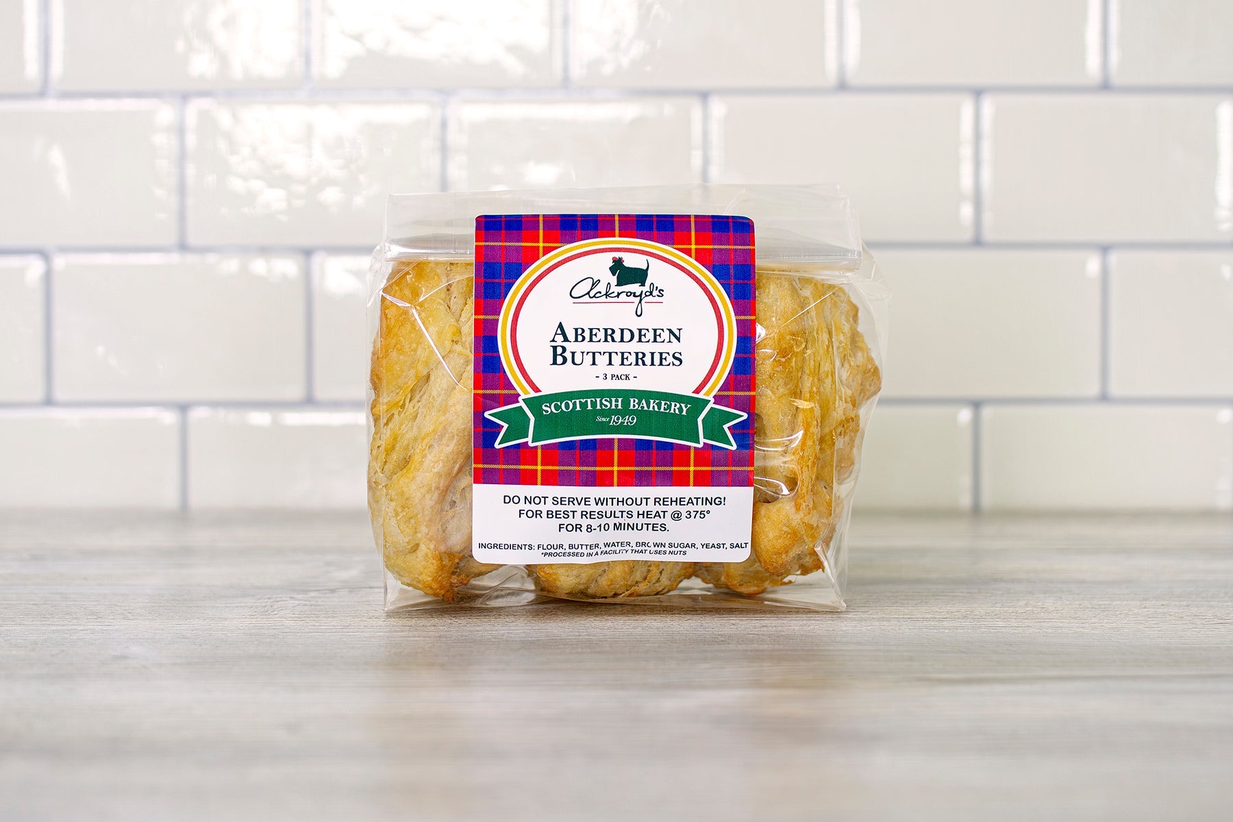 Ackroyd's Bakery Aberdeen Butteries (3 pack) – Ackroyd's Scottish Bakery